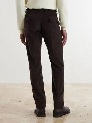Massimo Alba Ionio2' Straight-leg Cotton-corduroy Trousers
