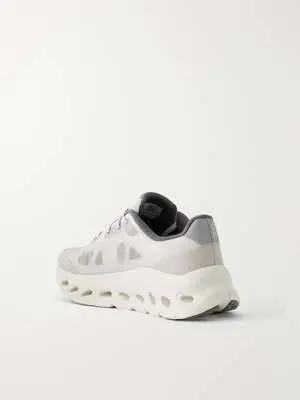 On Cloud 6 Wp Rubber-trimmed Stretch-knit Slip- Sneakers