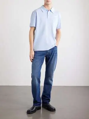 Givenchy Logo-appliqué Cotton-piqué Polo Shirt