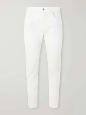 Eleventy Slim-fit Jeans - White