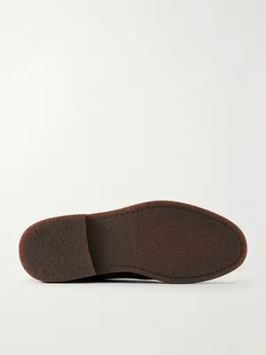 Brunello Cucinelli Suede Lace-up Boots