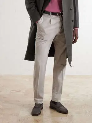 Brunello Cucinelli Suede Penny Loafers