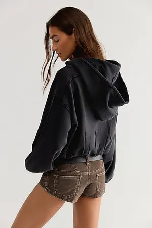 Free People Wesley Hoodie - Black