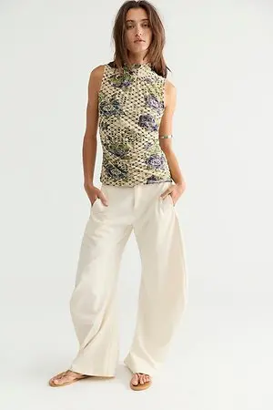 Free People Waverly Top - Oat Combo