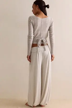 Free People Dream State Joggers - Heather Grey