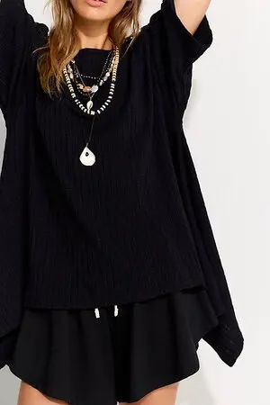 Free People Catherine Short Set - Black