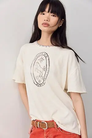 Free People We The Free Canyon Tee - Ivory Combo
