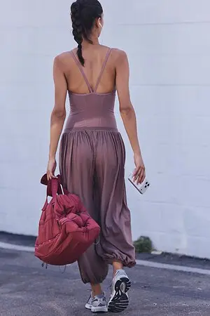 Free People Balloon Breeze One-piece - Taupe