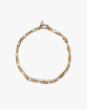 Casablanca C Link Ball Necklace - Multicolor