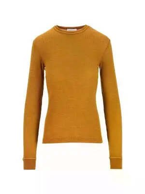 FORTE_FORTE Ribbed-knit Long-sleeve Sweater