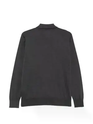 Eleventy Long-sleeve Polo Shirt