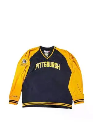 Mitchell & Ness Mlb Pittsburgh Pirates Logo-embroidered Sweatshirt