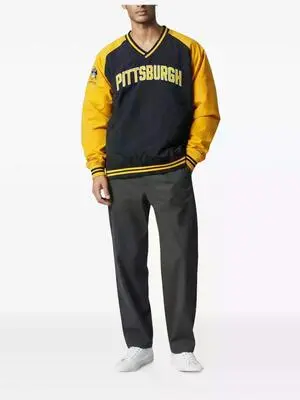 Mitchell & Ness Mlb Pittsburgh Pirates Logo-embroidered Sweatshirt