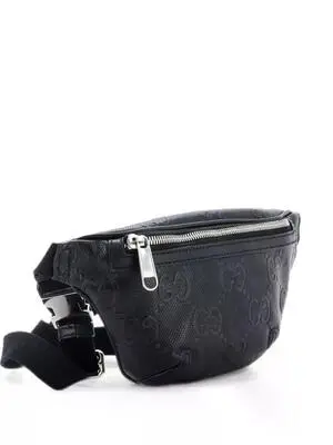 Gucci Gg Embossed Perforated Leather Small Belt Bag
