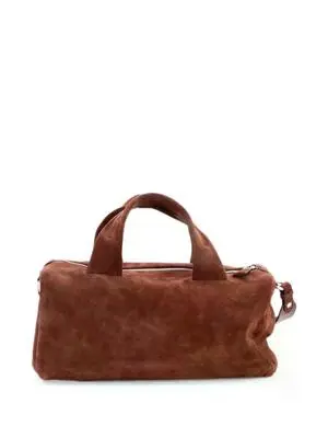 Prada Duffle Bag Suede Small Travel Bag