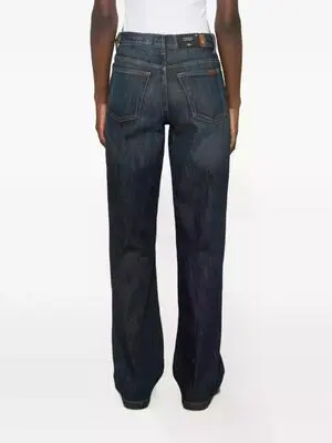 7 For All Mankind Stovepipe Belt-loop Jeans