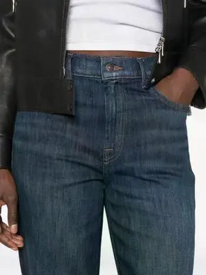 7 For All Mankind Stovepipe Belt-loop Jeans