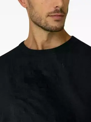 Boggi Milano Extrafine Merino Wool Crew Neck Sweater