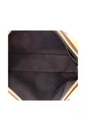 LOUIS VUITTON Nigo Trio Messenger Bag Limited Edition Stripes Monogram Canvas Crossbody Bag - Brown