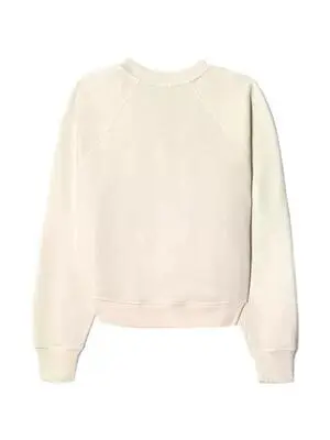 RE/DONE Classic Mickey Embellished Raglan Sleeve Sweater