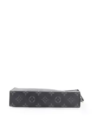 LOUIS VUITTON Gaston Wearable Wallet Monogram Eclipse Canvas Crossbody Bag