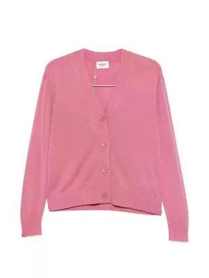 Max Mara V-neck Button-up Cardigan - Pink