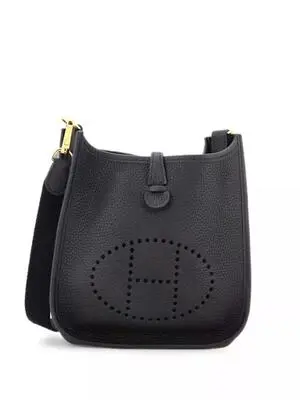 Hermès Evelyne Iii Clemence Tpm Crossbody Bag - Black