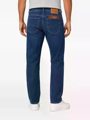 Jacob Cohen Logo-patch Embroidered Jeans