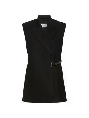 Sportmax Belted Sleeveless Blazer