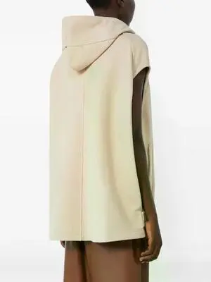 Sportmax Sleeveless Zip-up Hoodie