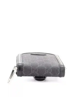 Gucci Interlocking G Patch Phone Gg Coated Canvas Mini Crossbody Bag