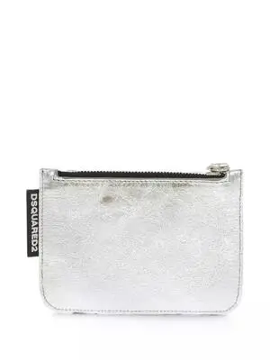 Dsquared2 Eyelet-embellished Studded Card Holder