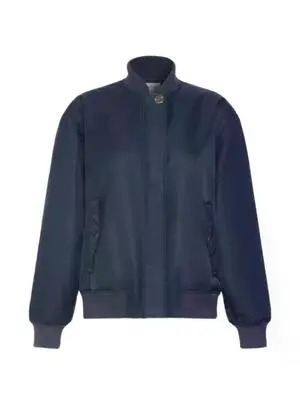 Sportmax Zip-up Bomber Jacket - Blue