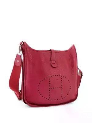 Hermès Evelyne Gen Iii Clemence Pm Crossbody Bag - Pink