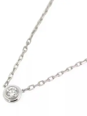 Cartier 18k White Gold Diamond Necklace