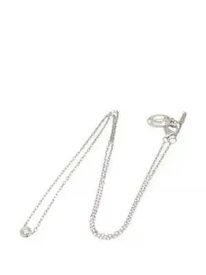 Cartier 18k White Gold Diamond Necklace - Silver
