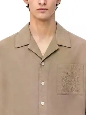 Loewe Short-sleeve Shirt In Cotton