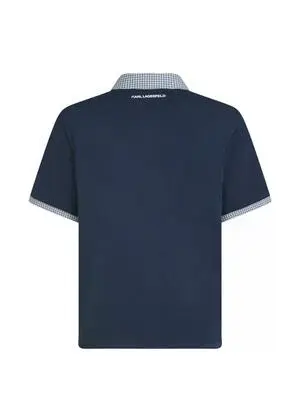 Karl Lagerfeld Ikon Fabric-mix Polo