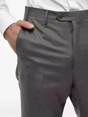 Corneliani Pressed-crease Tailored Trousers