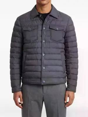 Herno Quilted Padded Jacket - Blue