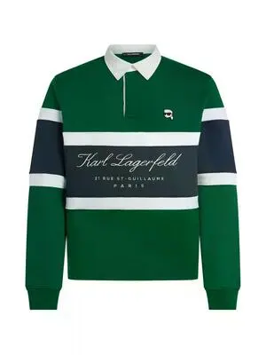 Karl Lagerfeld Collared Polos For Men
