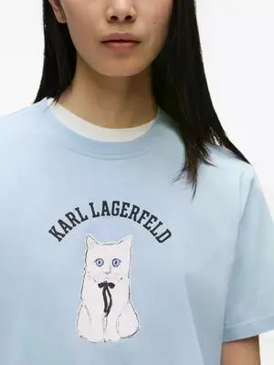 Karl Lagerfeld Ikonik Choupette T-shirt