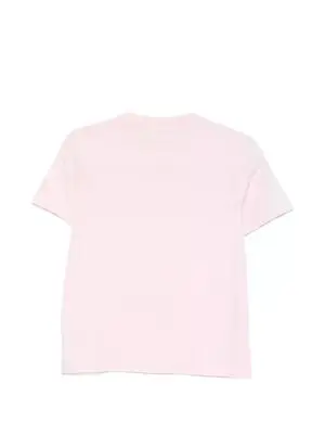 MC2 SAINT BARTH Rhinestone Logo T-shirt