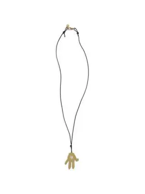 Stella McCartney Rope Disney Glove Motif Necklace - Gold