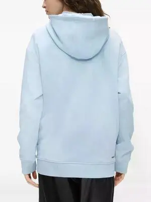 Karl Lagerfeld Ikon Choupette Sketch Hoodie - Blue