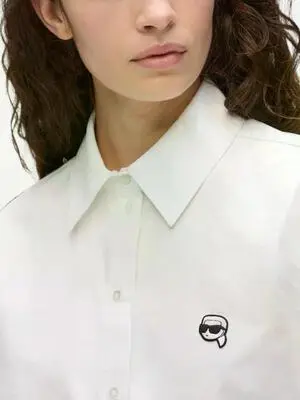 Karl Lagerfeld Ikon Cotton Shirt
