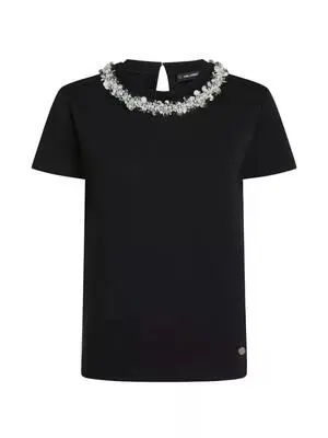 Karl Lagerfeld Embellished T-shirt - Black