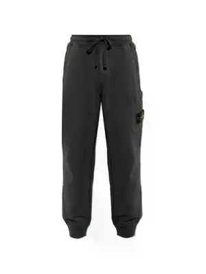 Stone Island Logo-patch Track Pants - Grey