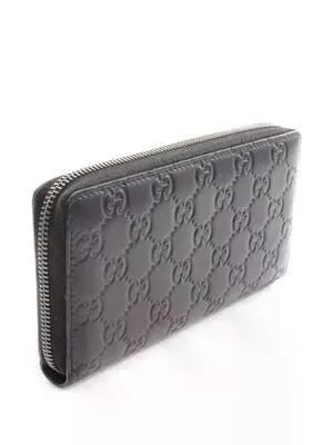 Gucci 2010s Guccissima Zip-around Wallet