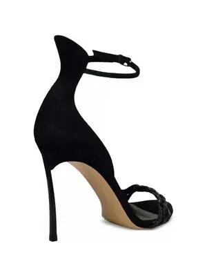 Casadei Blade Braided-strap Sandals